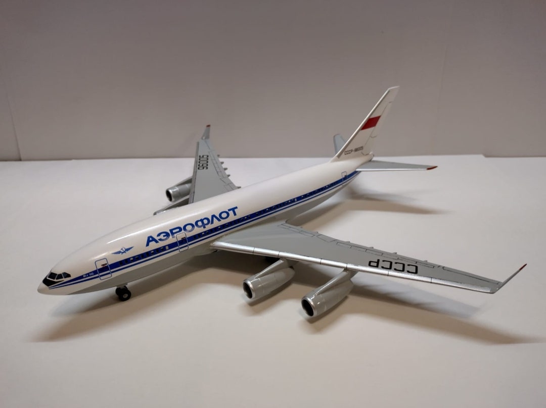 Featured Design - Custom Made, Model of Ilyushin Il-96t in 1-200 Scale ...