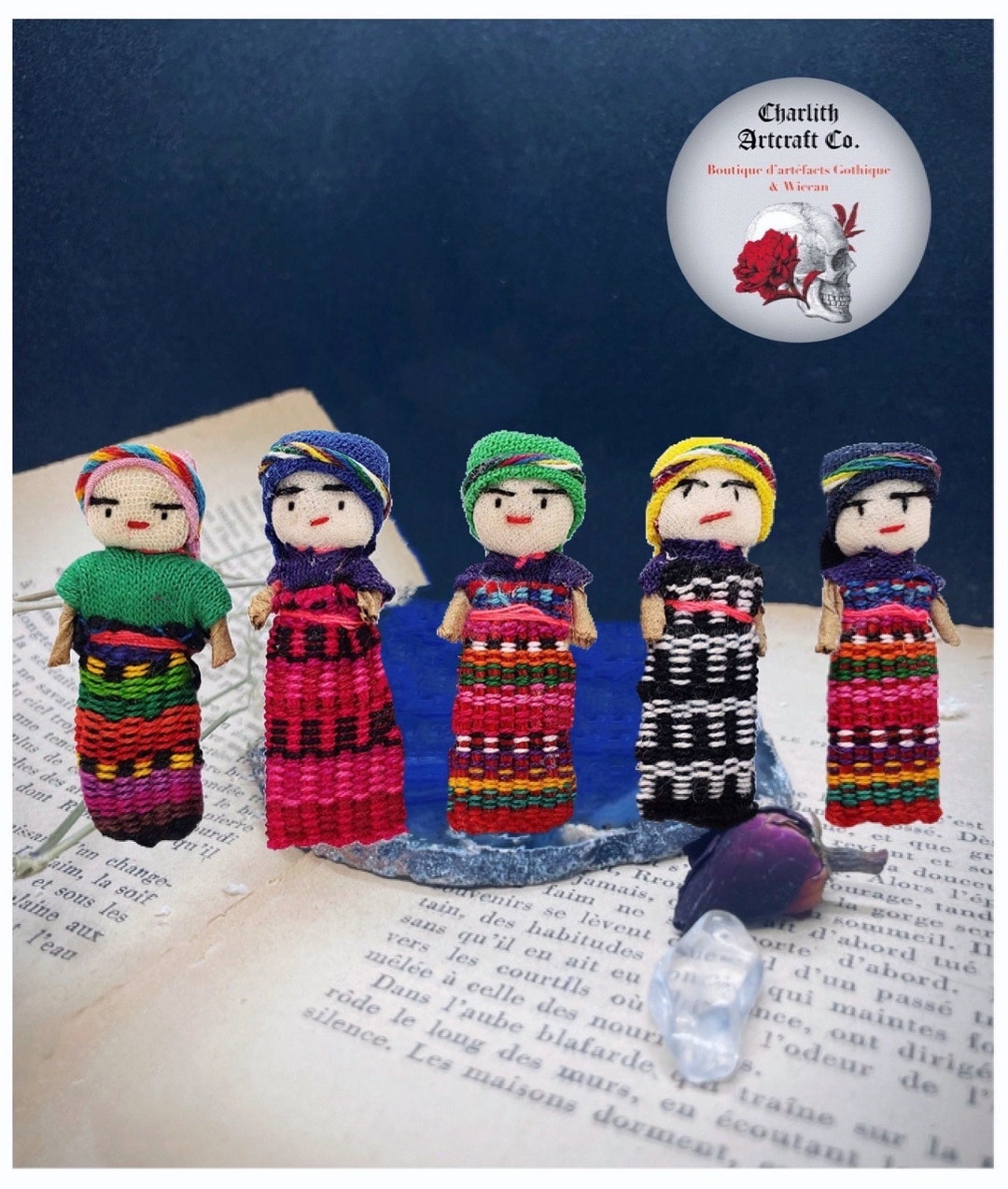 Guatemalan Serenity Doll - Guatemalan Worry Dolls - Etsy