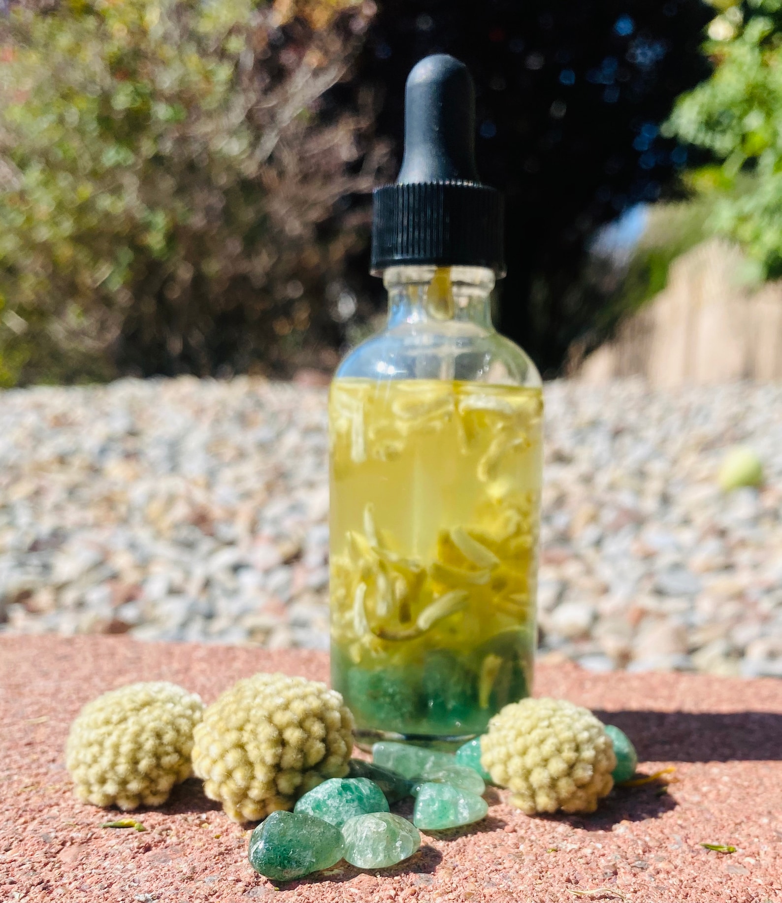 Herbal/crystal Infused Organic Body Oils 6 Week Infused - Etsy