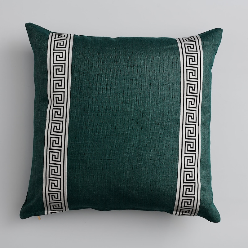 Greek Key Pillow - Etsy