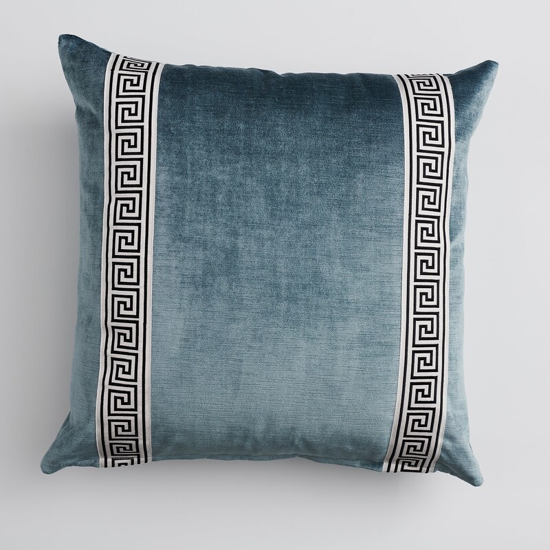 Greek Key Pillow - Etsy