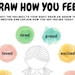 SEL how Do You Feel Worksheet - Etsy