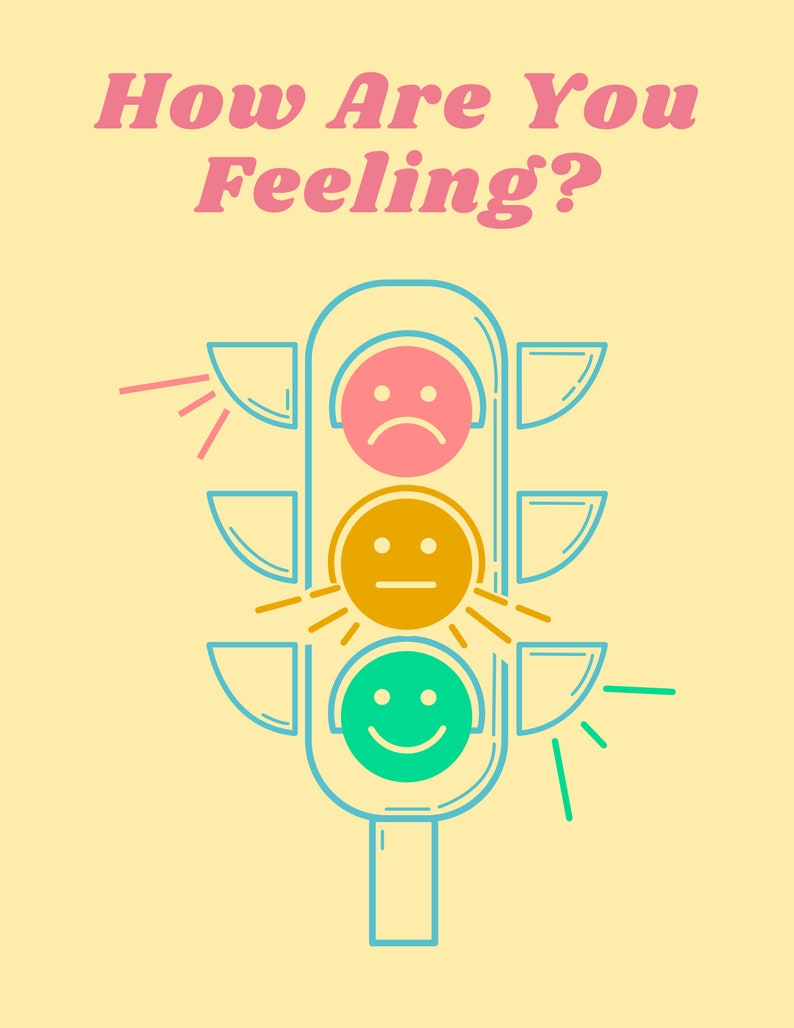 How Are You Feeling Today SEL Worksheets Etsy New Zealand