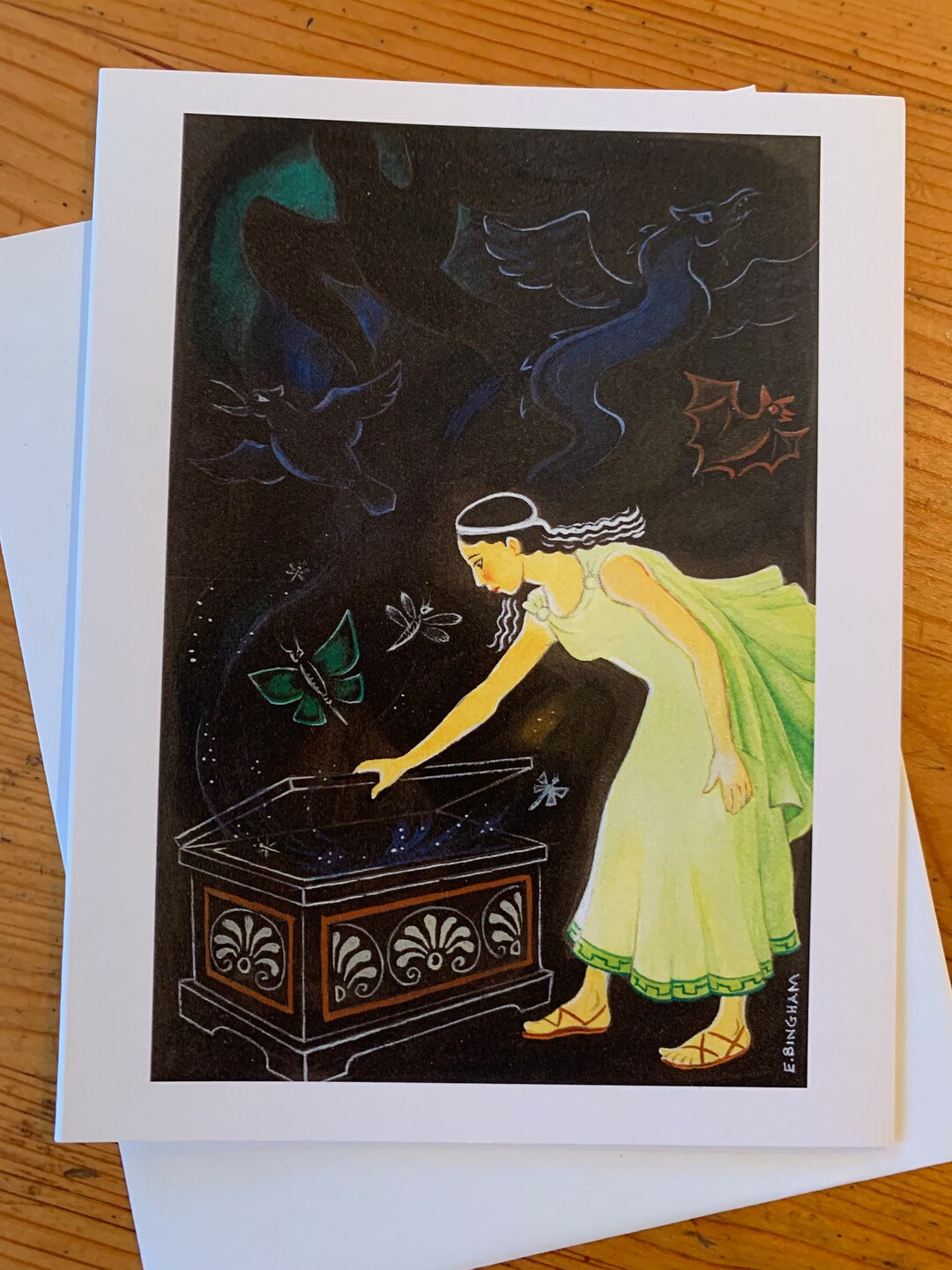 Pandora, 4 Card Set - Etsy