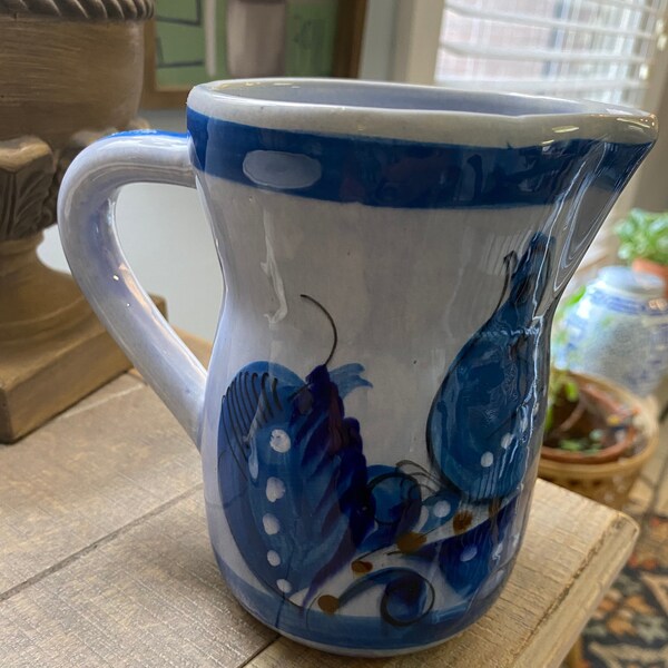 Blue Mexican Pottery - Etsy
