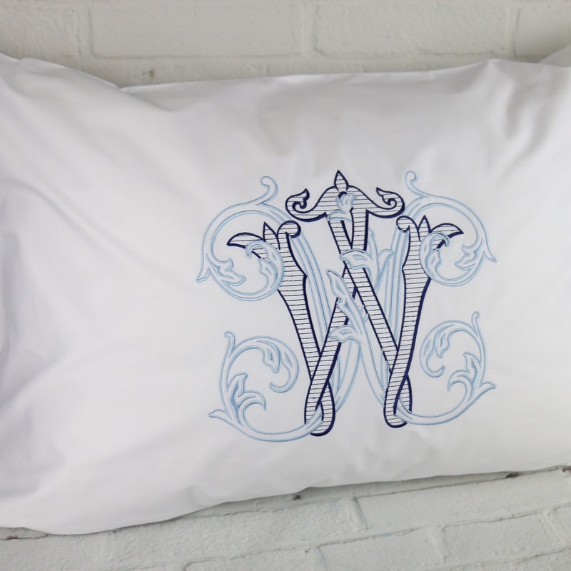 Monogram Pillow - Etsy