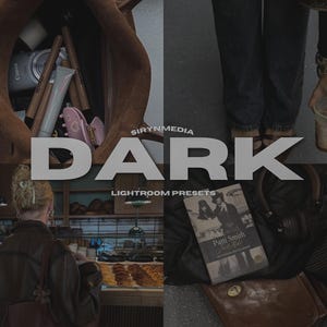 10 DARK AESTHETIC PRESETS | Luxury Preset, Influencer & Blogger Presets ...