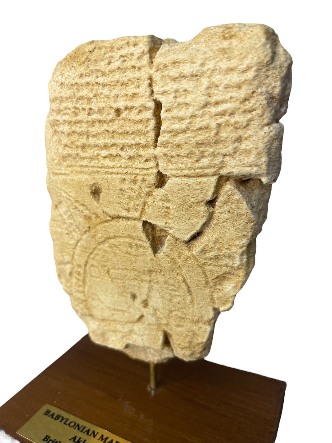 Replica Babylonian World Map | Ancient Mesopotamian Artifact | Unique ...