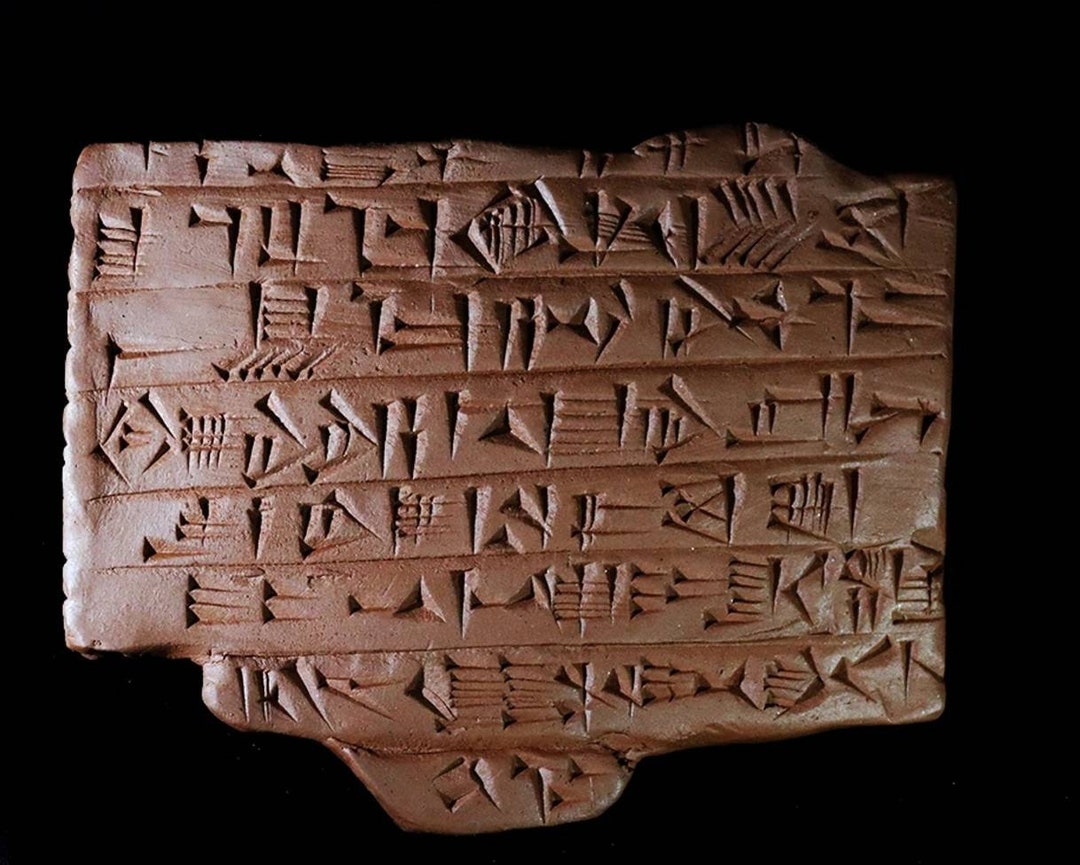 Old Akkadian Replica Cuneiform Tablet - Etsy