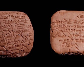 Handmade Mesopotamian Cuneiform Clay Ancient Tablets Replica Made by ...