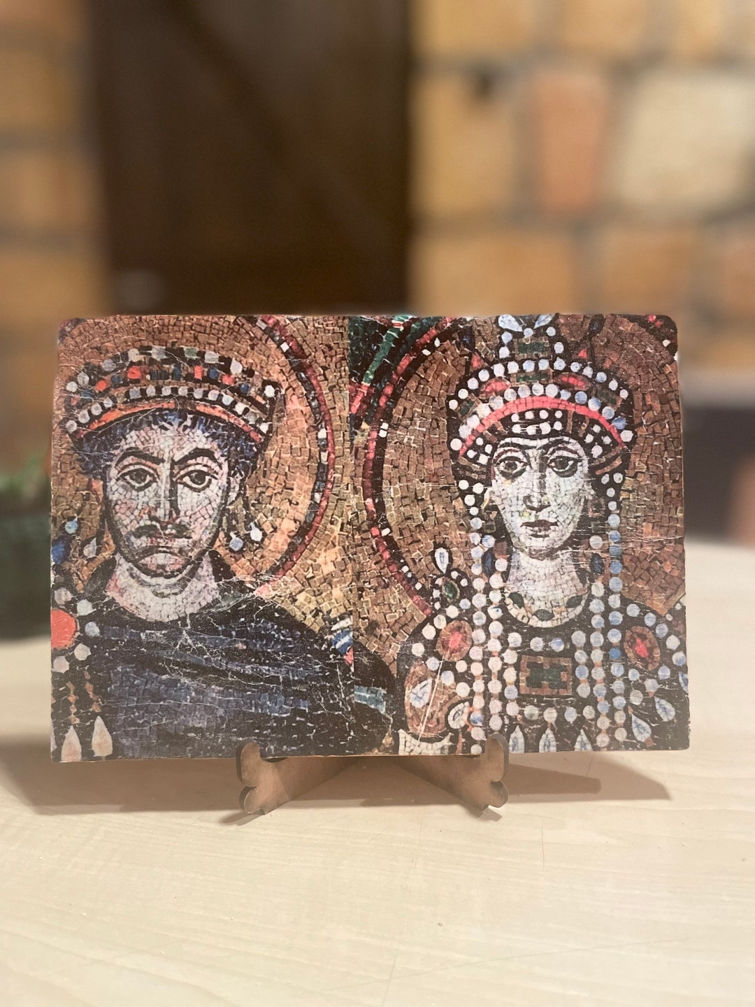 Byzantine Relief Theodora and Justinian I - Etsy