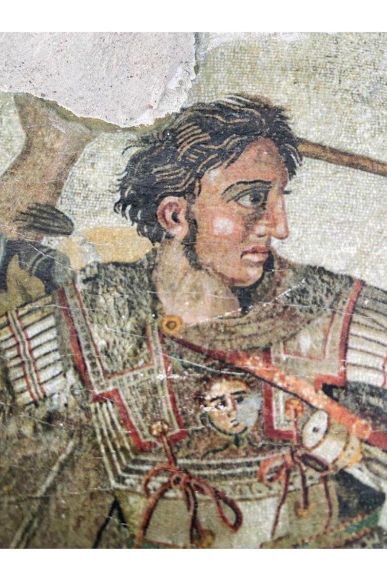 Replica Relief the Alexander Mosaic - "casa Del Fauno" (house of the ...