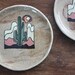 2 X Breakfast Plates Set - Hand Made Ceramic - Etsy