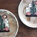 2 X Breakfast Plates Set - Hand Made Ceramic - Etsy