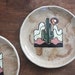 2 X Breakfast Plates Set - Hand Made Ceramic - Etsy