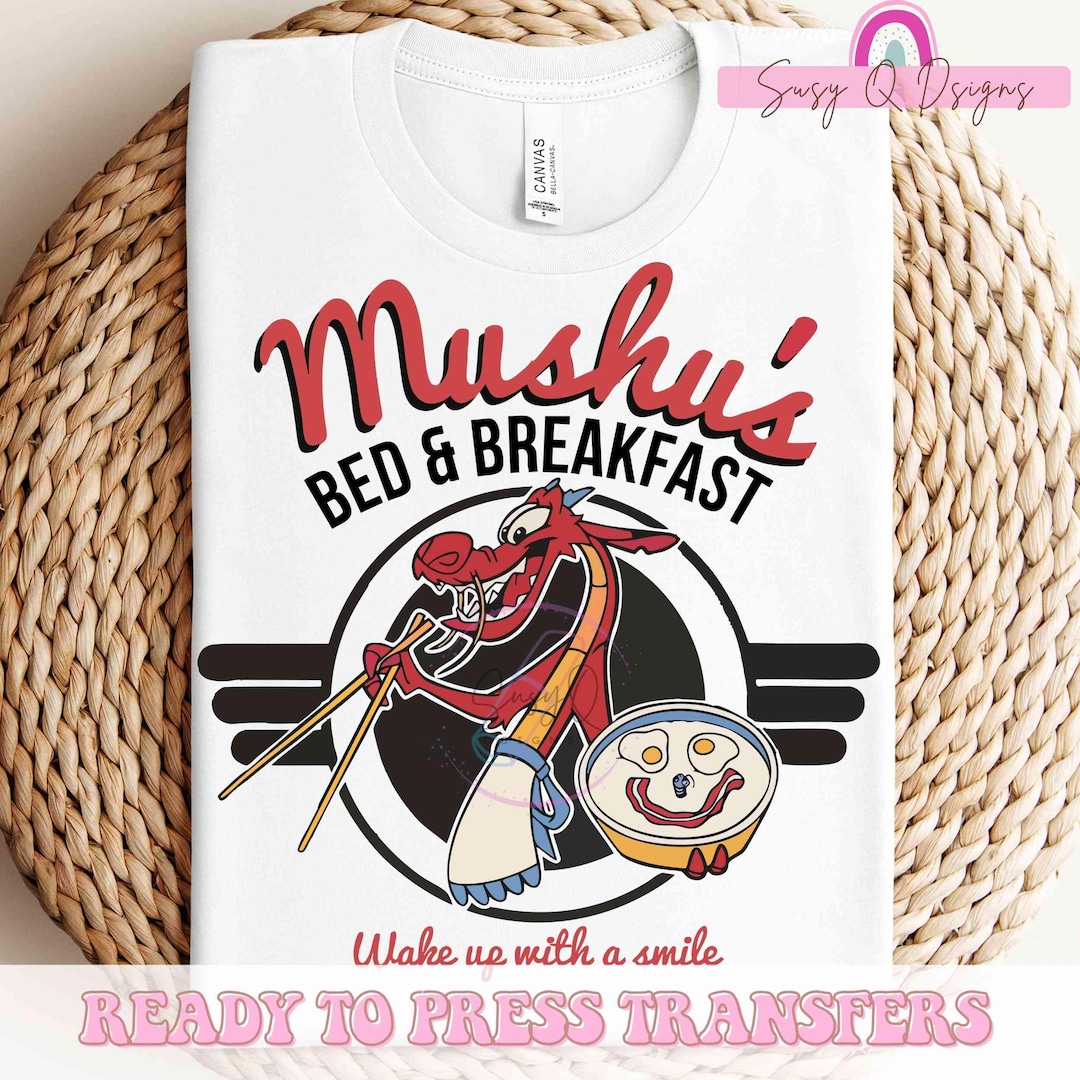 Mushu Bed and Breakfast Transfers, Mulan's Mushu Image Transfers, Mulan ...