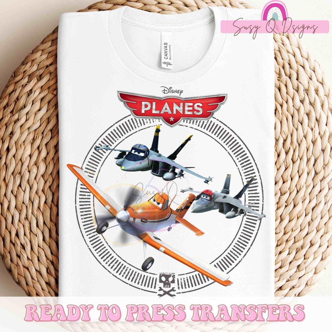 Disney Planes HTV and Sublimation Image Transfers, Planes HTV Transfers ...