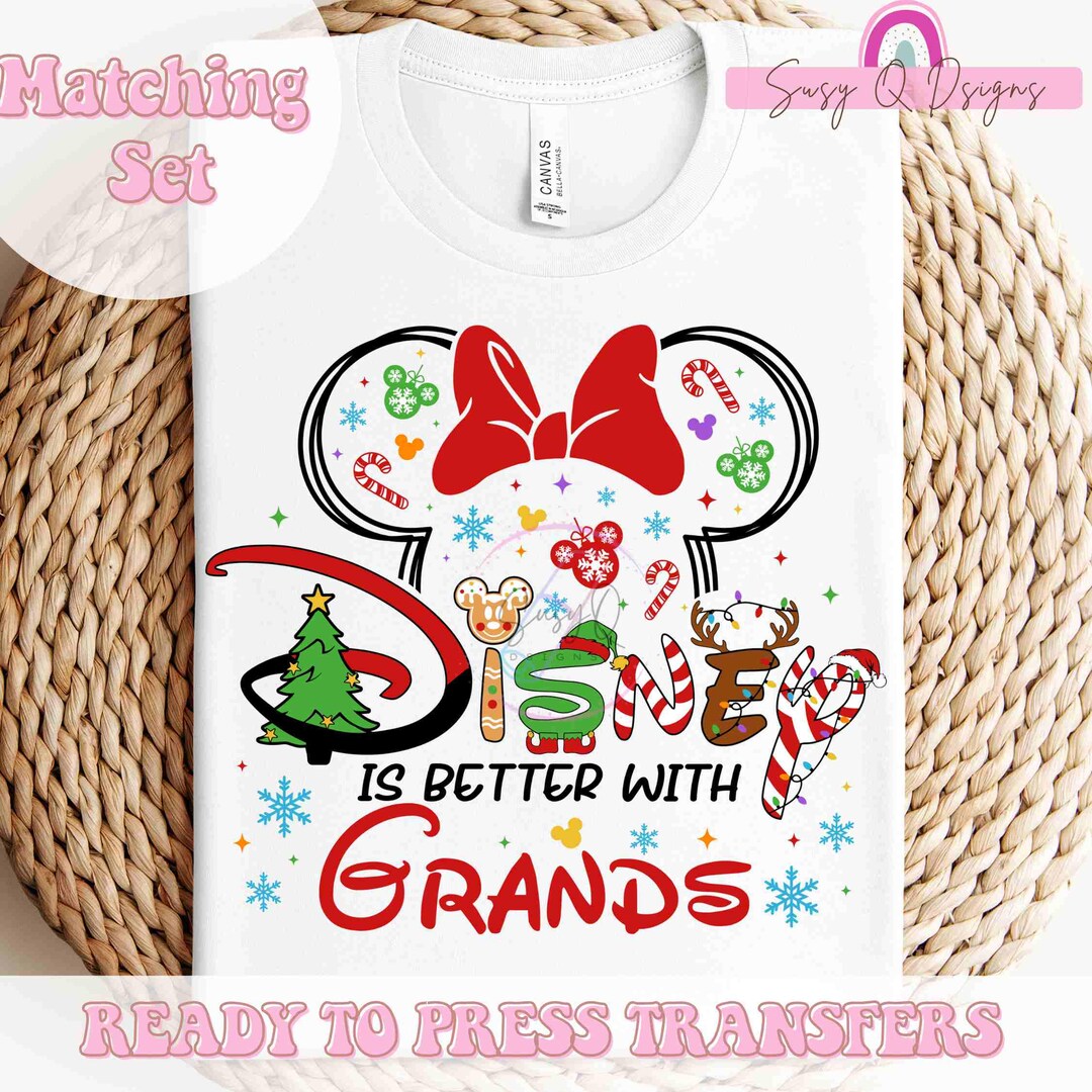 Disney is Better With the Grands HTV and Sublimation Image Transfer ...