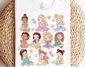 Disney Princess Image Transfers, Princess Iron on Prints, Princess ...
