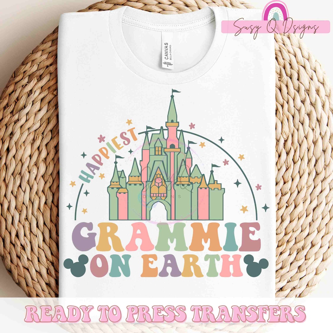 Happiest Grammie on Earth Image Transfers, Disney Family Vacation ...