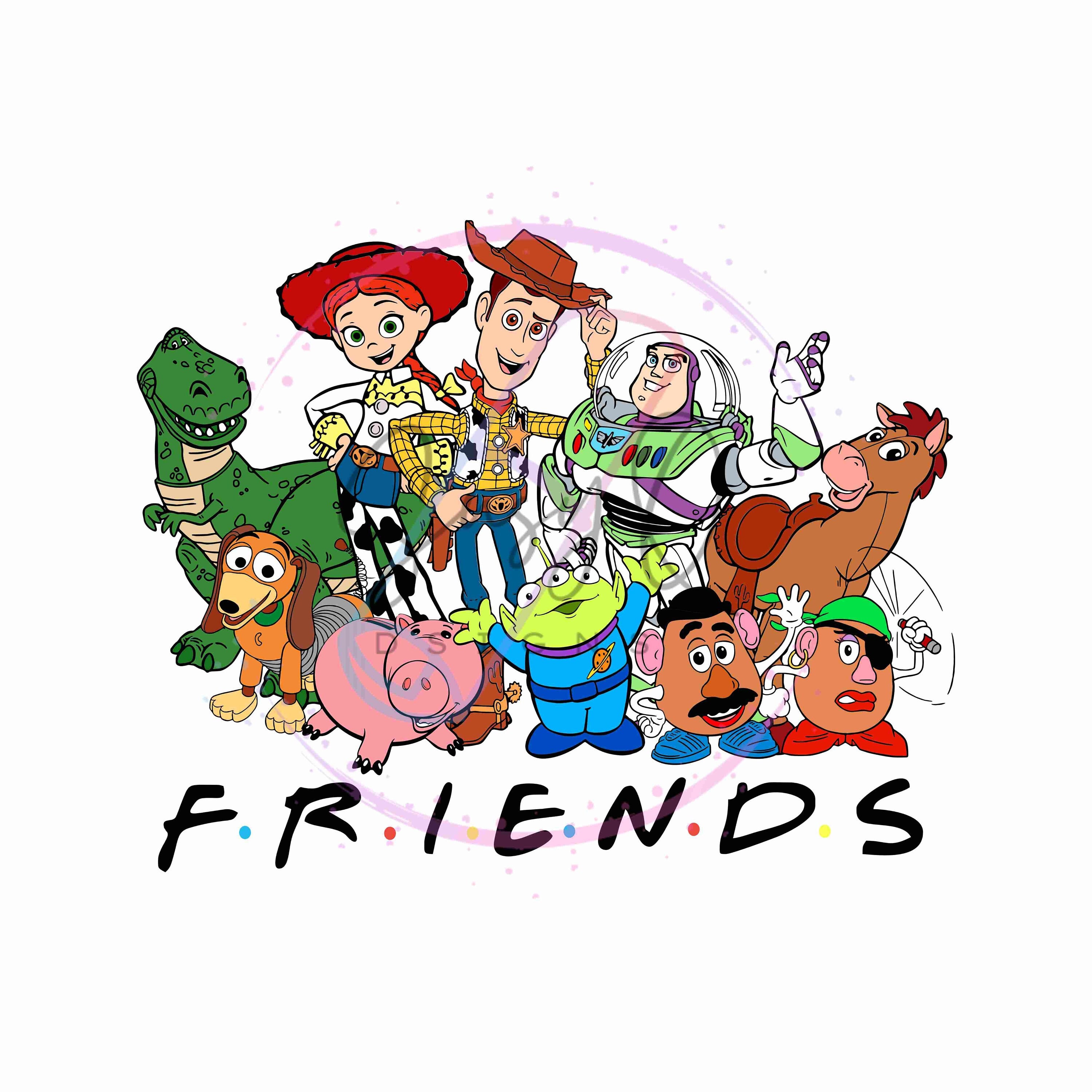Toy Story Friends Image Transfers Toy Story Friends - Etsy