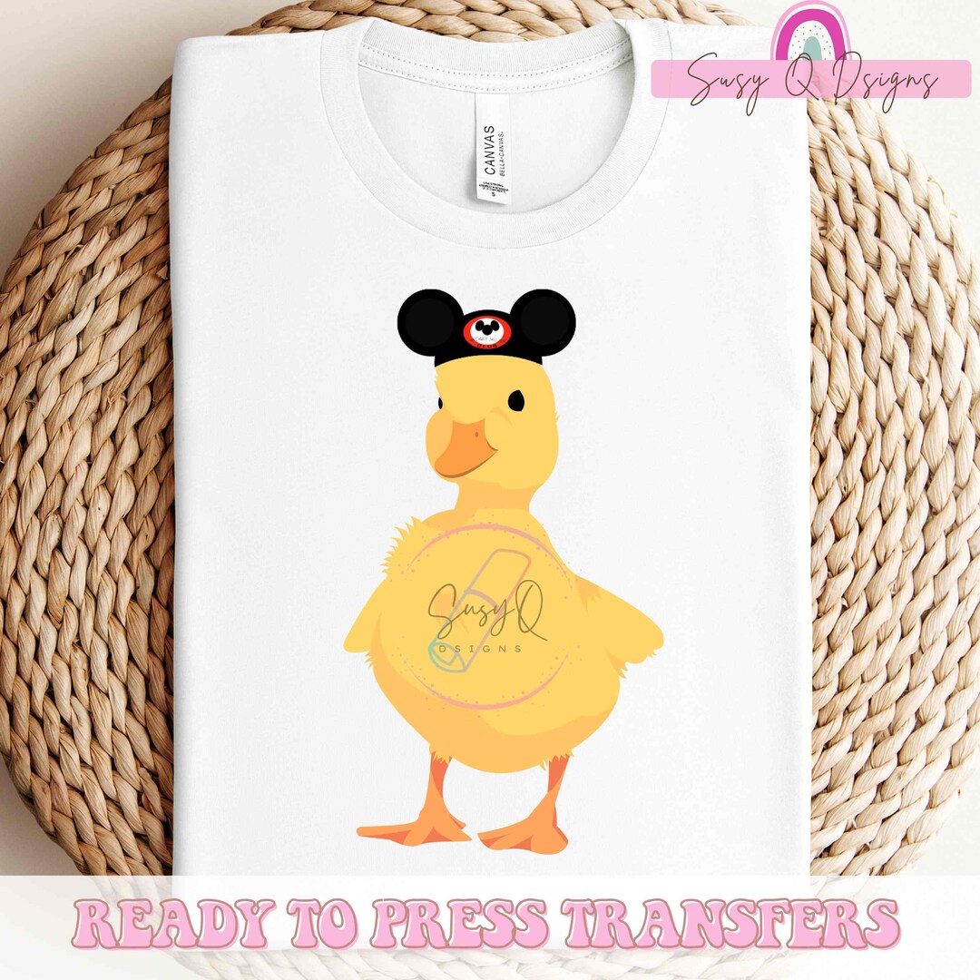 Animal Kingdom Duck Safari Trip Image Transfers, Safari Iron on Prints ...