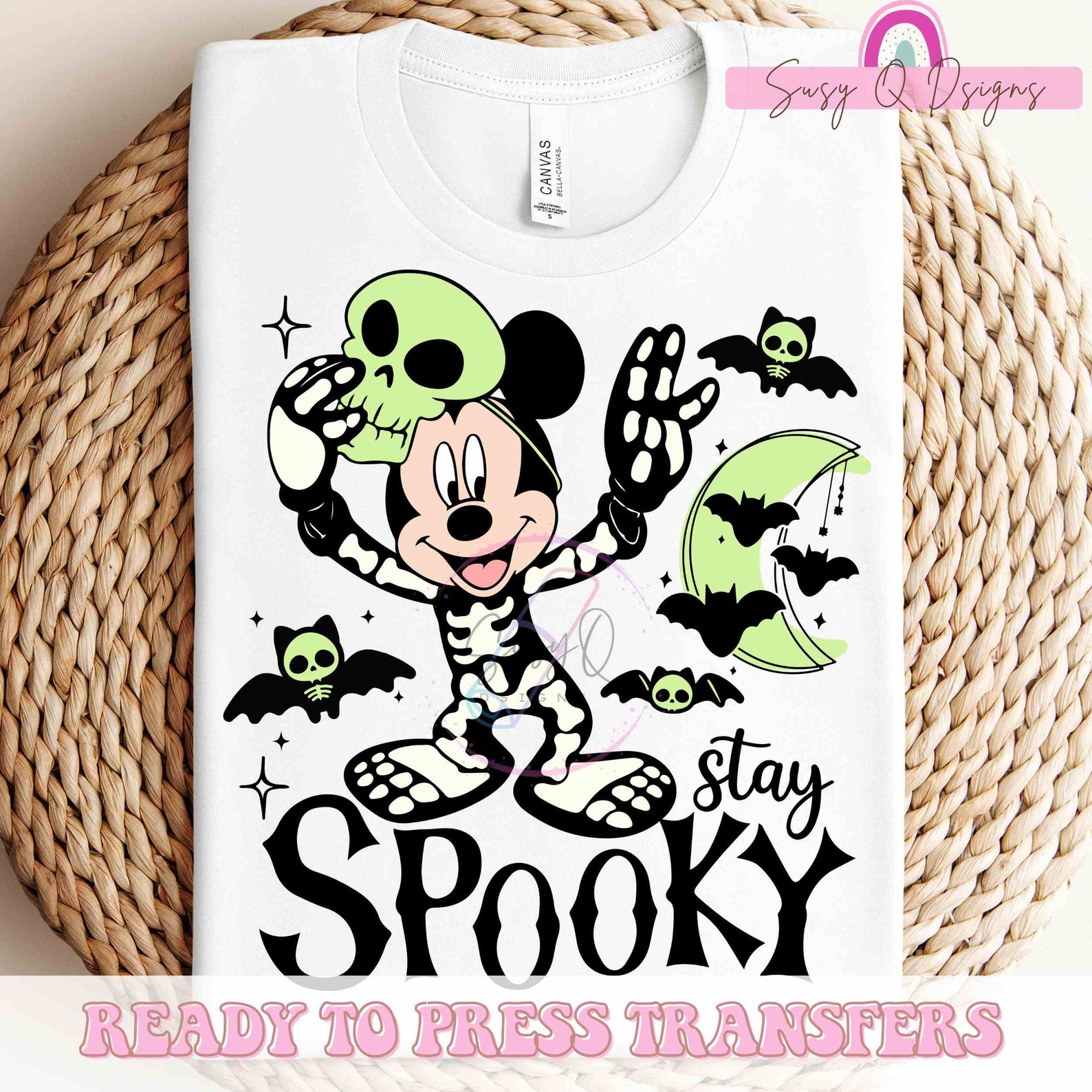 Stay Spooky Mickey Halloween HTV and Sublimation Image Transfer ...