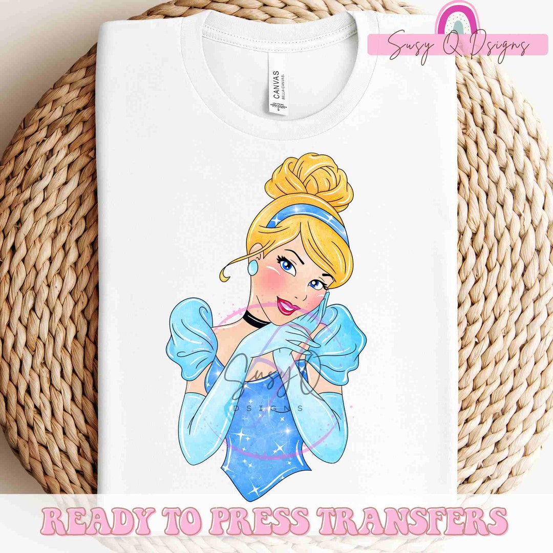 Disney Princess Cinderella Image Transfers, Disney Princess Vacation ...