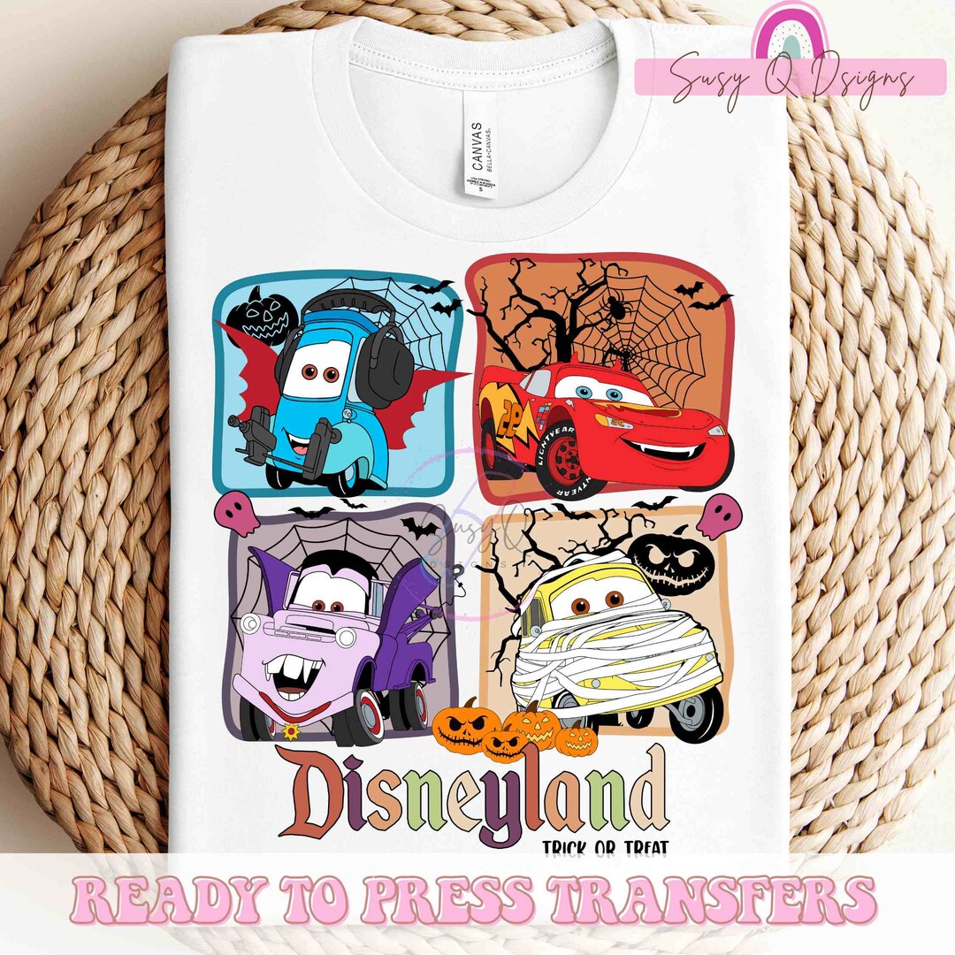 Halloween Cars HTV and Sublimation Image Transfer, Halloween Transfers ...