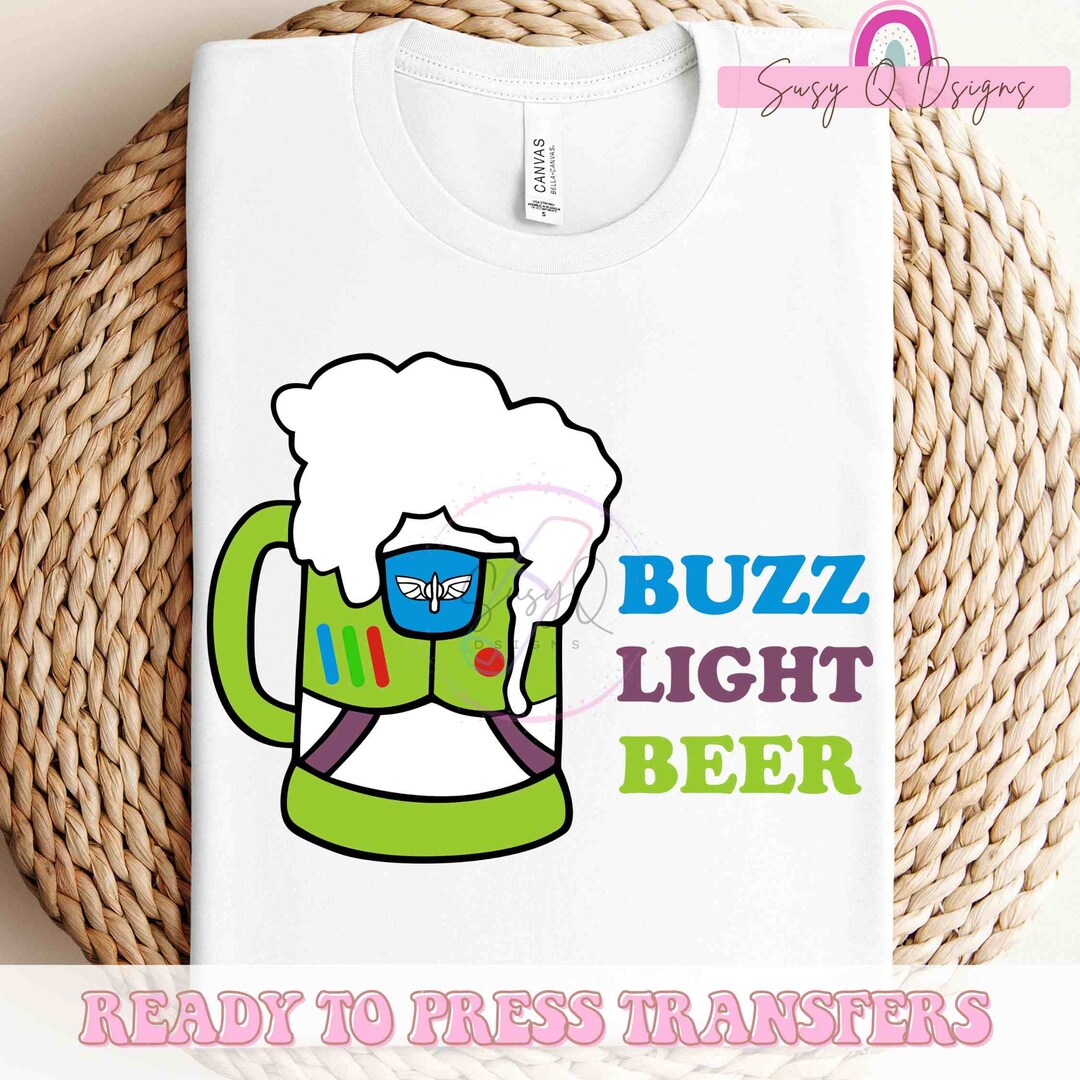 Buzz Beer Image Transfers, Toy Story Friends Sublimation Prints, Toy ...