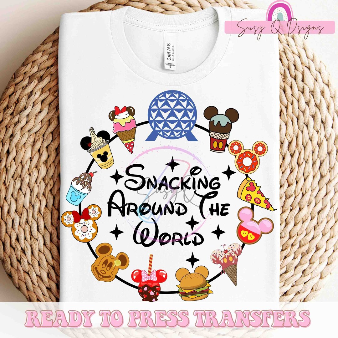 Snacking Around the World Image Transfers, Snacking Around the World ...