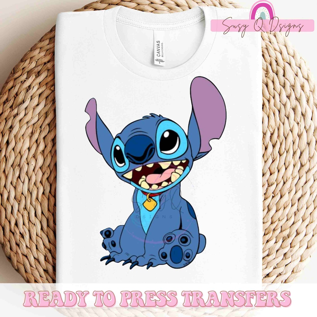 Stitch Vacation Image Transfers, Animal Vacation Iron on Prints, Animal ...