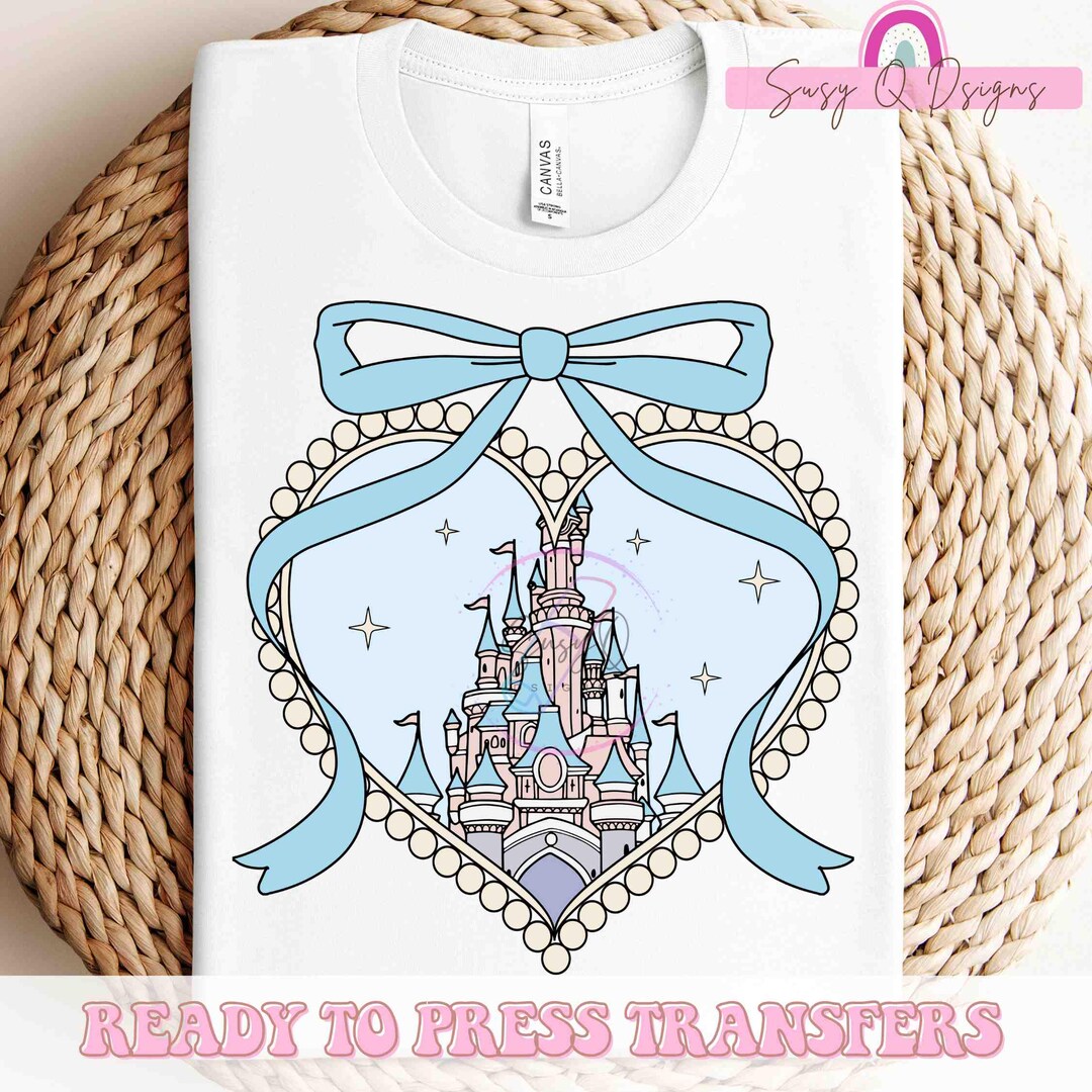 Trendy Disney Castle Image Transfers, Disney Castle Mirror Transfers ...