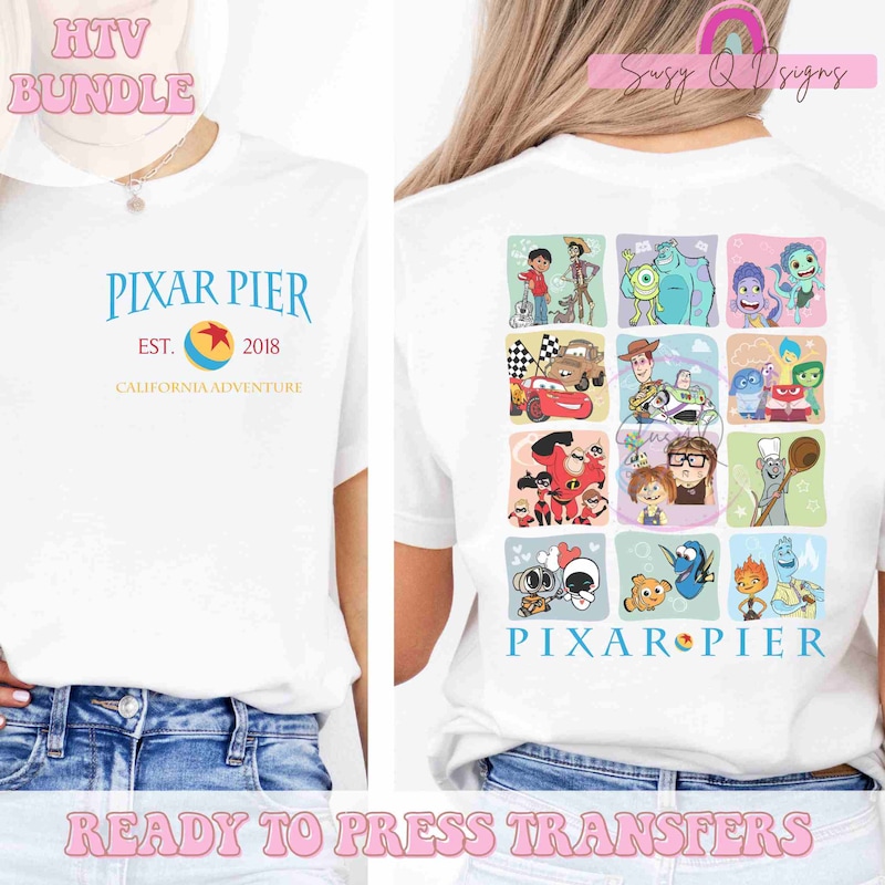Pixar Svg Files - Etsy