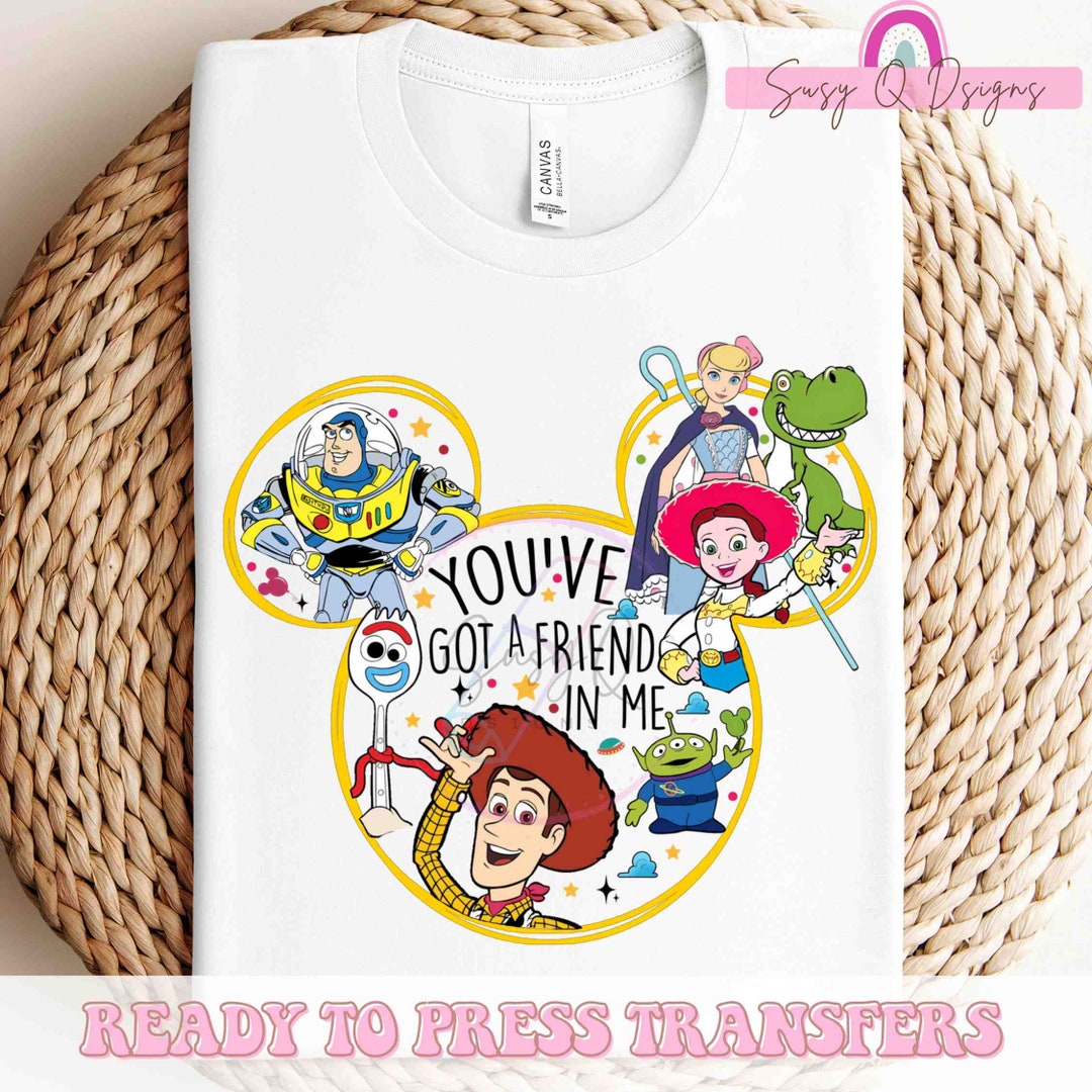Disney Toy Story and Friends Image Transfers, Toy Story Iron on Prints ...