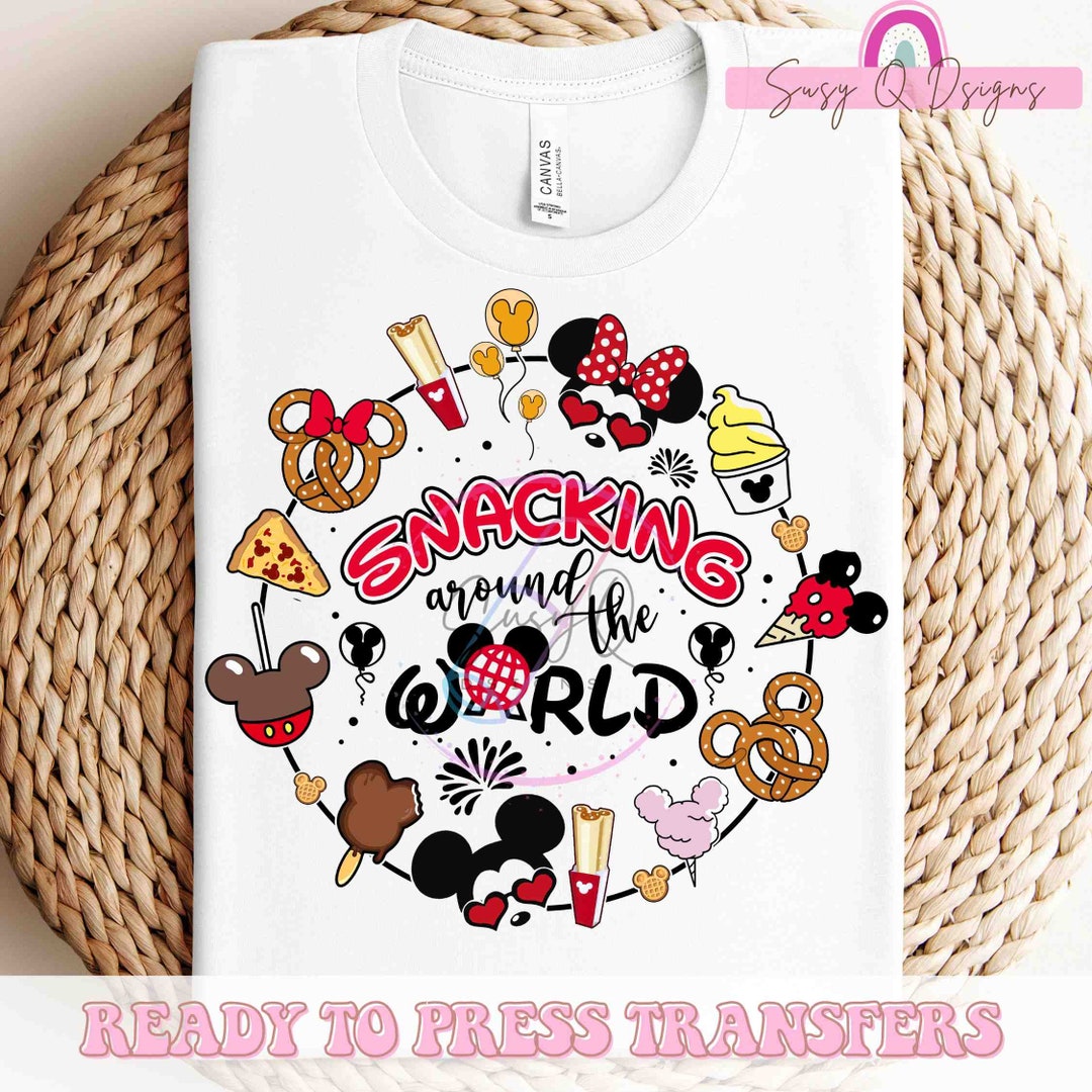 Snacking Around the World Image Transfers, Snacking Around the World ...