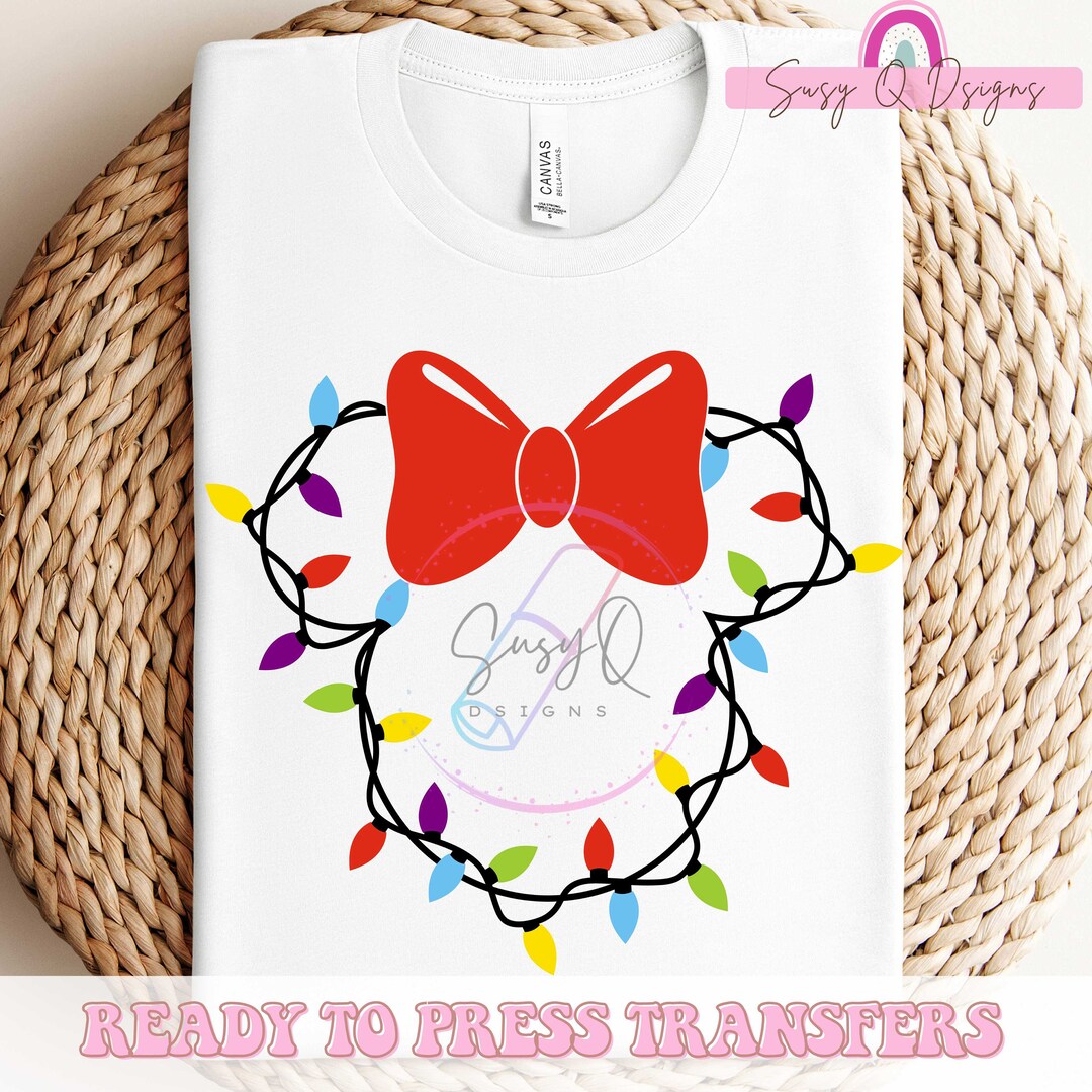 Christmas Lights HTV and Sublimation Image Transfer, Family Vacation ...