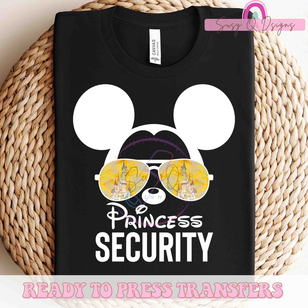 Princess Security Image Transfers, Princess Security Iron on Prints ...