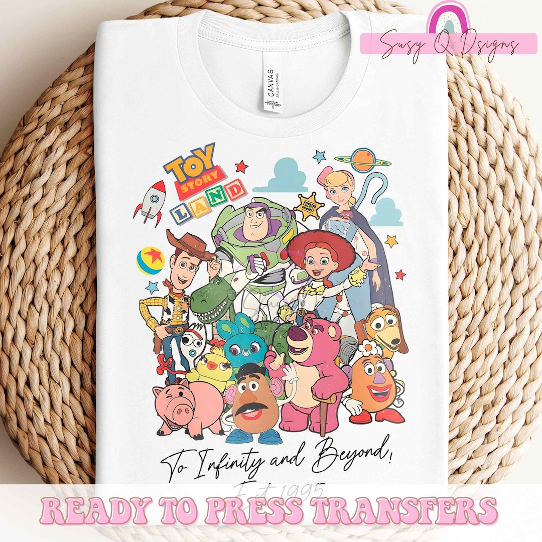 Disney Toy Story and Friends Image Transfers, Toy Story Iron on Prints ...