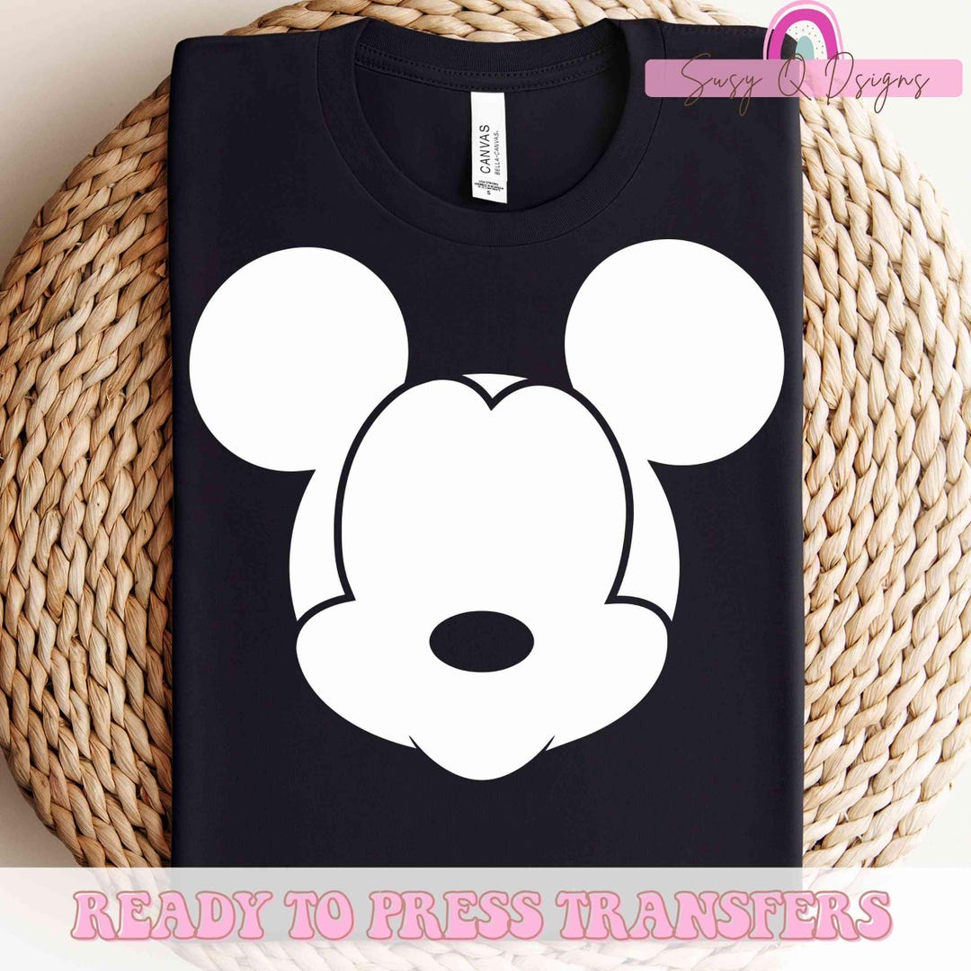 Mickey Retro HTV and Sublimation Image Transfers, Mickey Sublimation ...