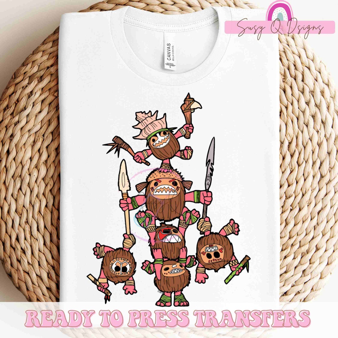 Moana Coconuts Image Transfers, Moana Iron on Prints, Moana Sublimation ...