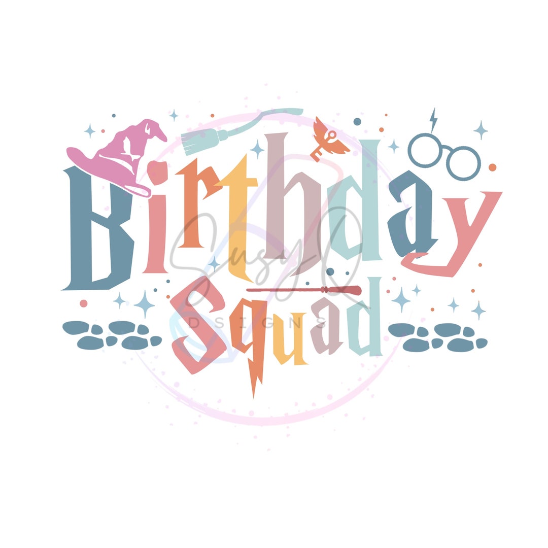 Birthday Image Transfers Universal Studios Birthday Transfer - Etsy