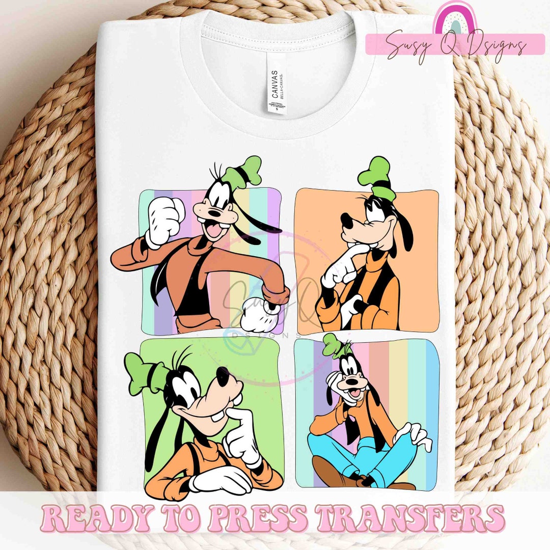 Retro Goofy HTV and Sublimation Image Transfers, Disney Family Vacation ...