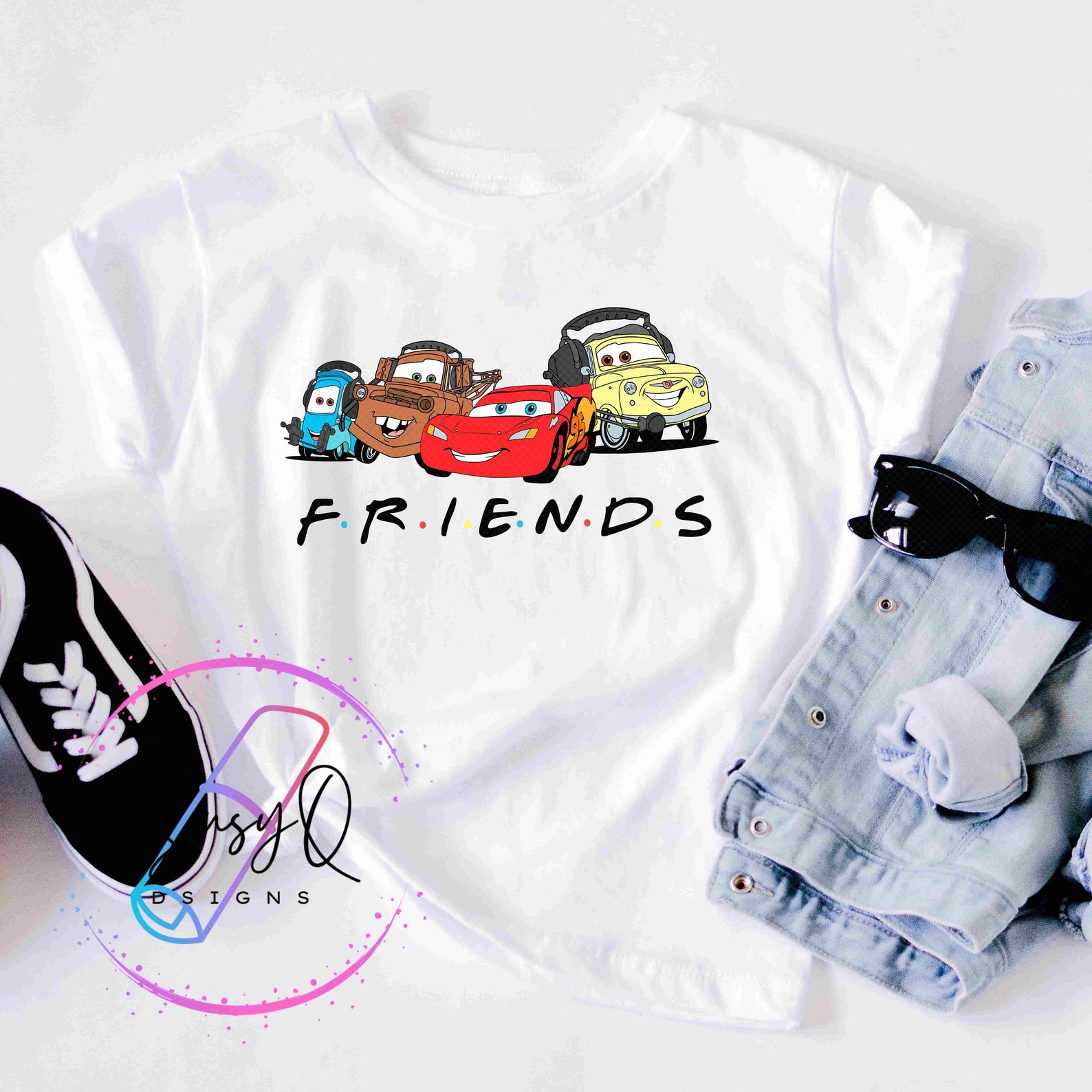 Cars Friends Image Transfers, Cars Htv and Sublimation Prints, Cars Eco ...