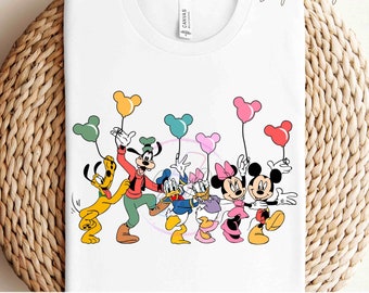 Mickey and Friends World HTV and Sublimation Image Transfer, Family ...