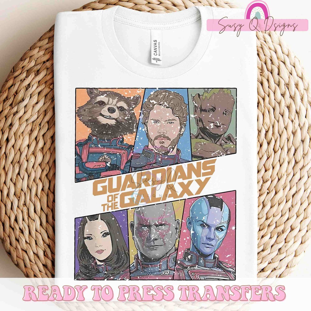 Guardians Image Transfers, Guardians Sublimation Prints, Disney HTV ...