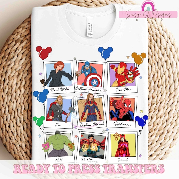 Super Hero Iron on Transfer - Etsy