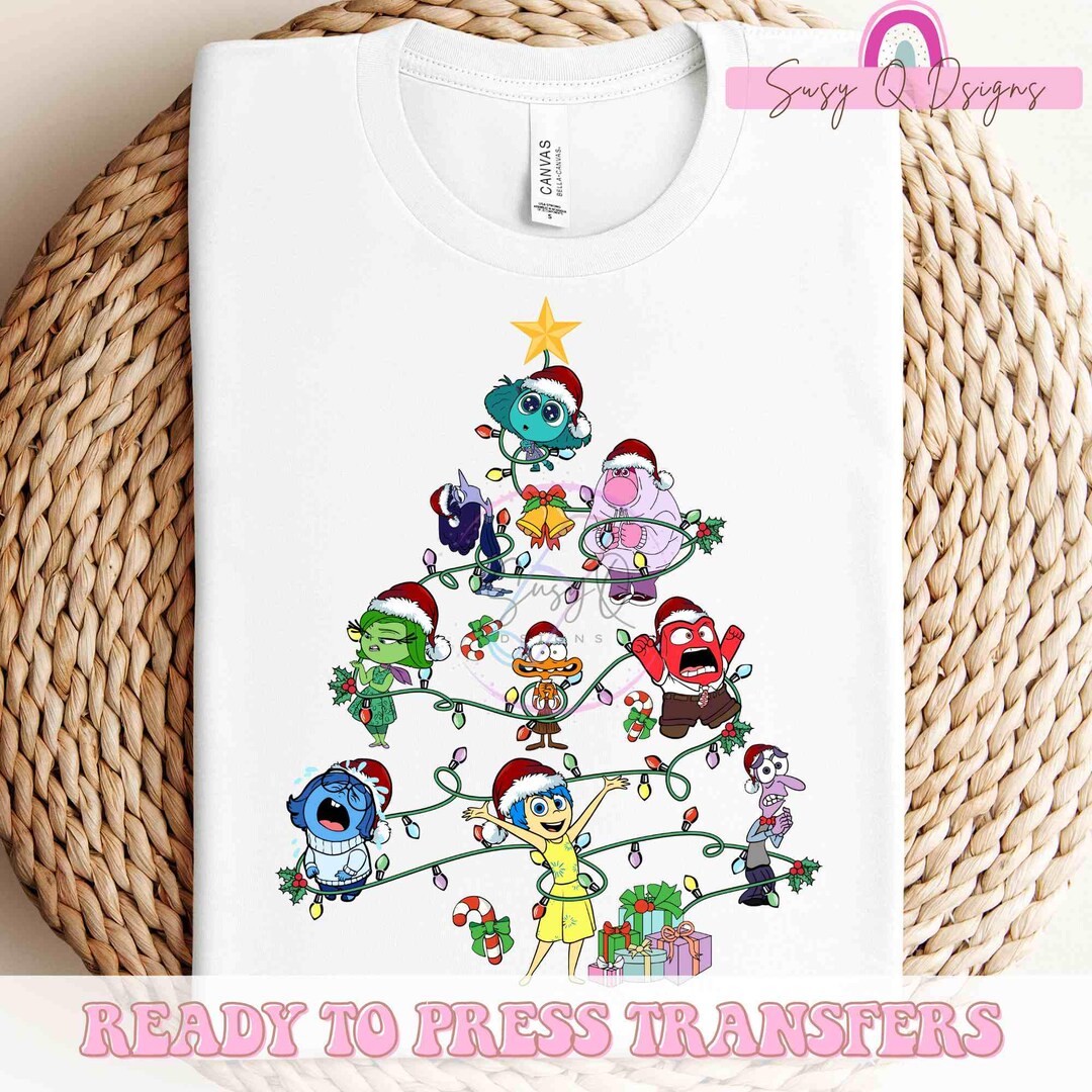 Inside Out Christmas HTV and Sublimation Image Transfer, Family ...