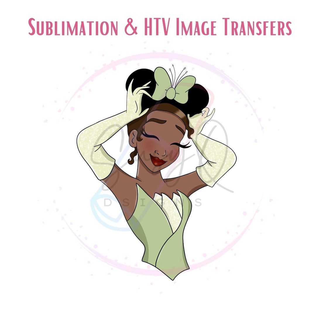 Disney Princess Image Transfers, Disney Princess Vacation Sublimation ...