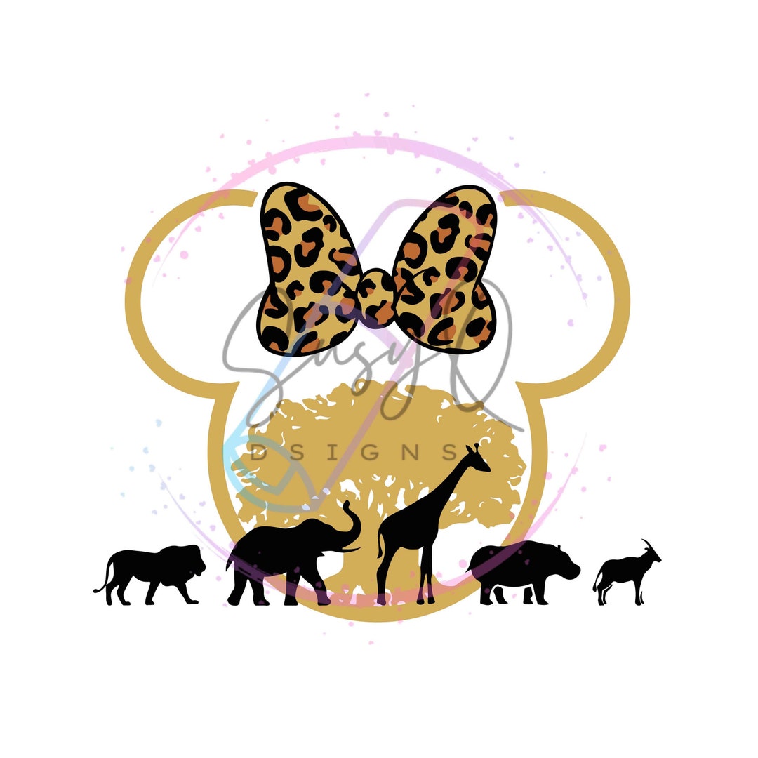 Ready to Press Animal Safari Trip HTV and Sublimation Image Transfer ...